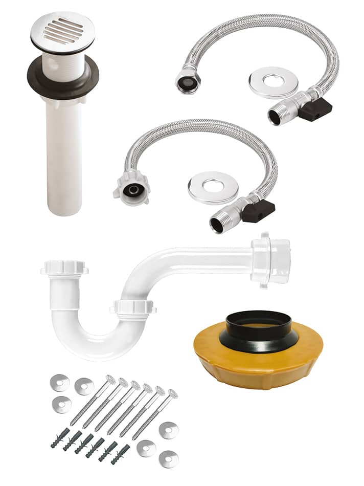 KIT DE INSTALACIÓN PARA INODORO Y LAVAMANOS - Bath&Home Center Ecuador ...